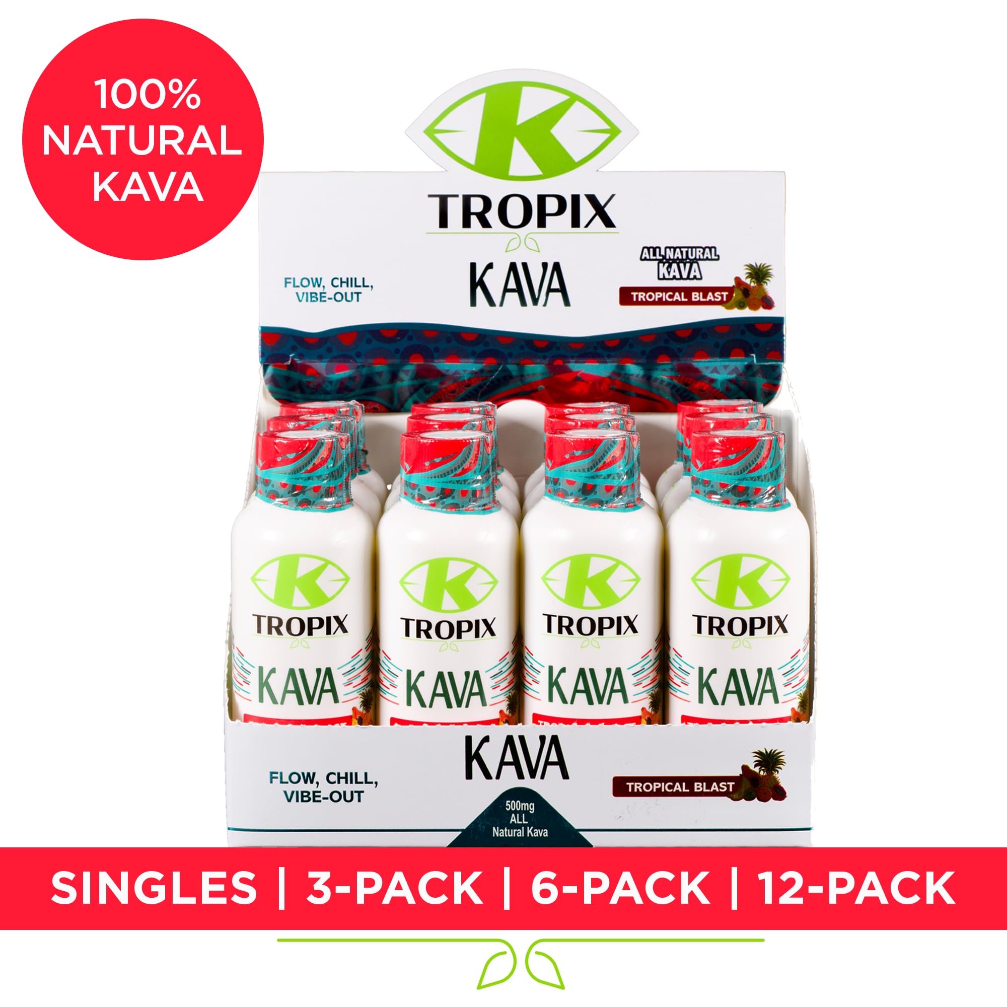 Kava kava supplement for stress relief