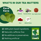 Kava Kava tea for calming effects