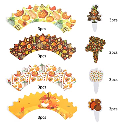 Kava Kava themed cupcake toppers