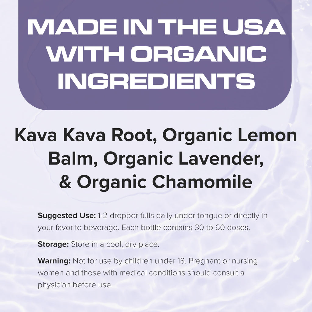 kava kava with lemon balm extract