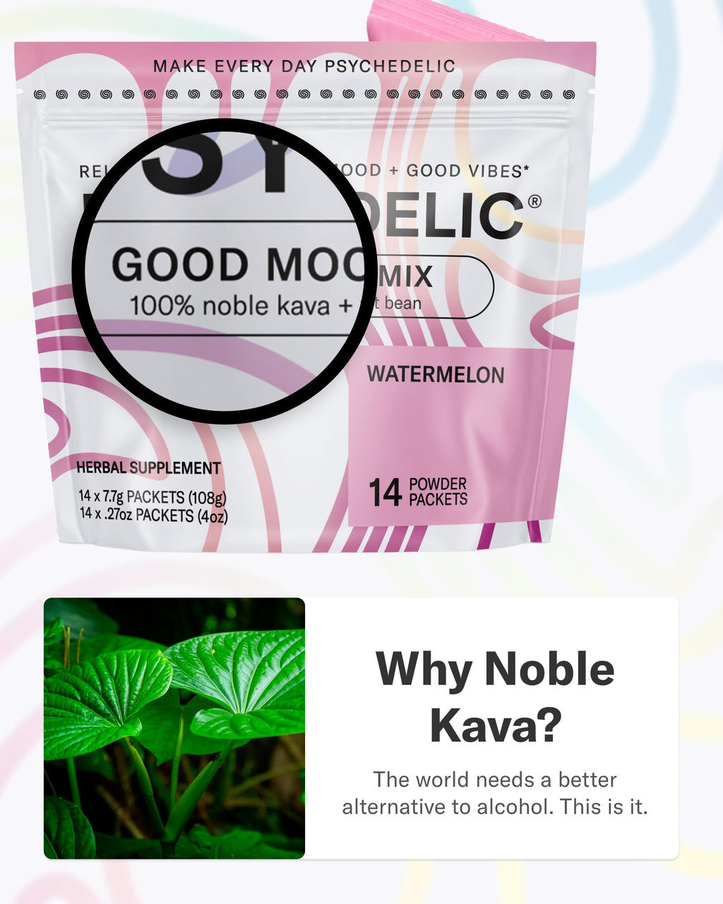 Kava kava with Mucuna Pruriens