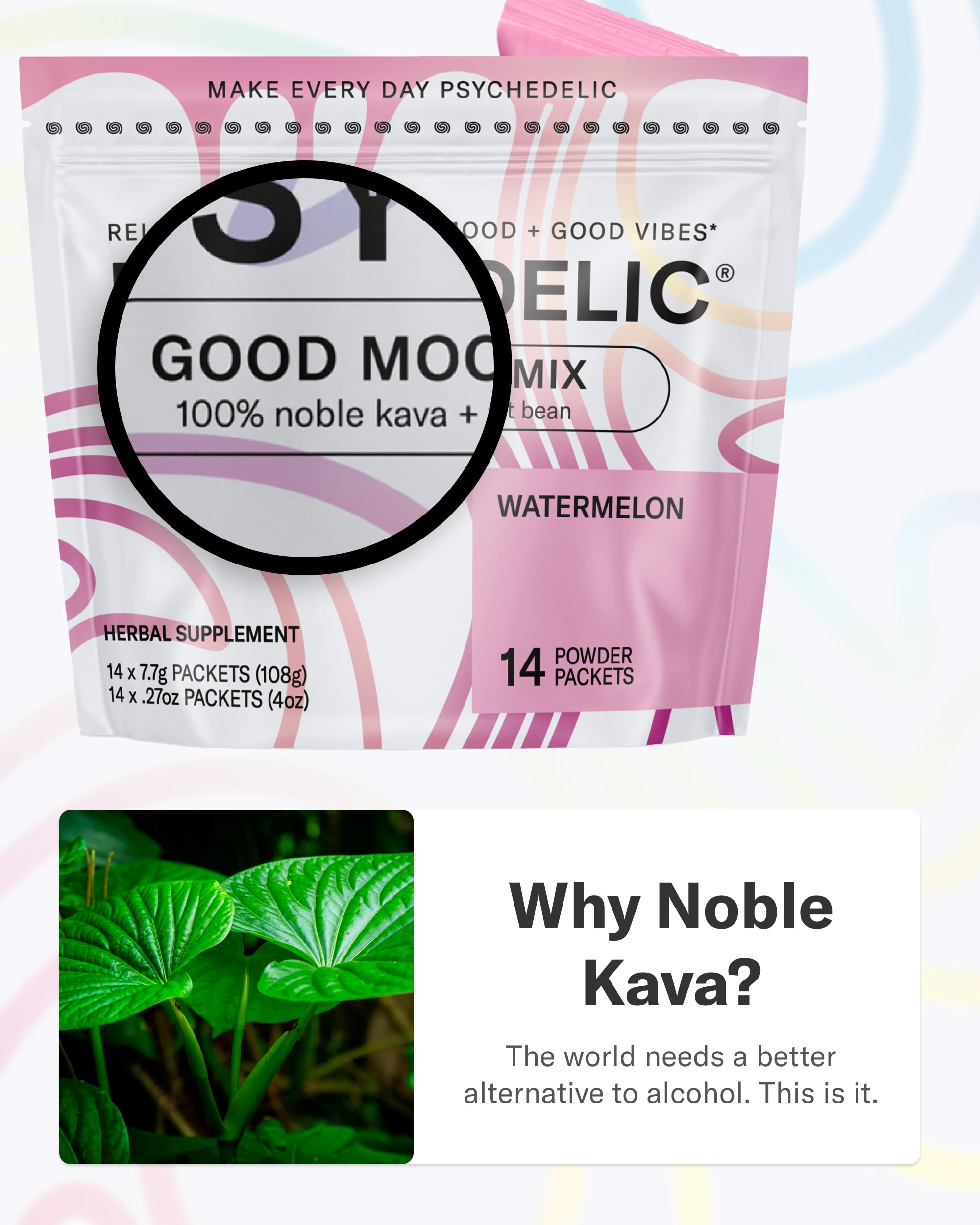 Kava kava with Mucuna Pruriens