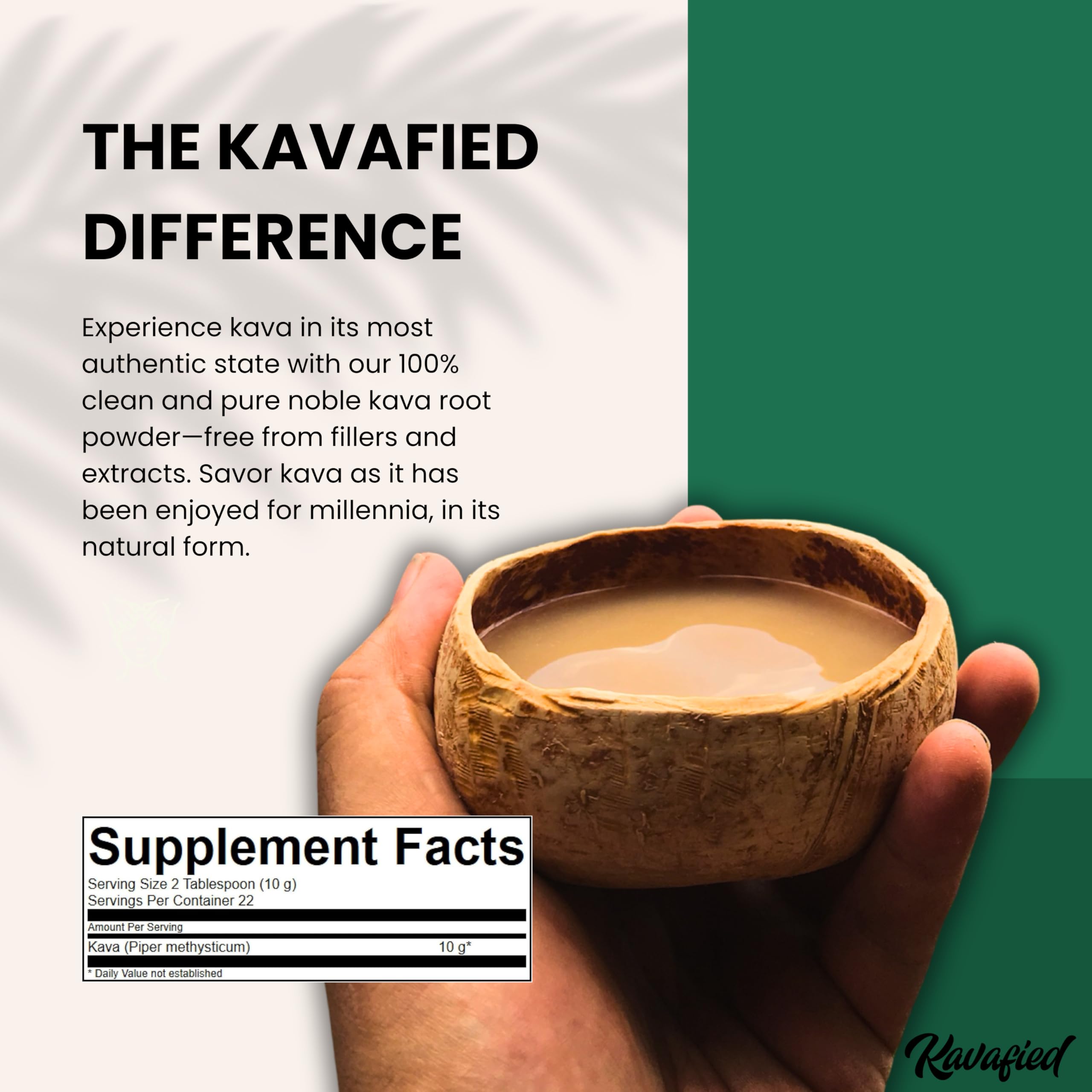 Kavafied kava kava for calmness