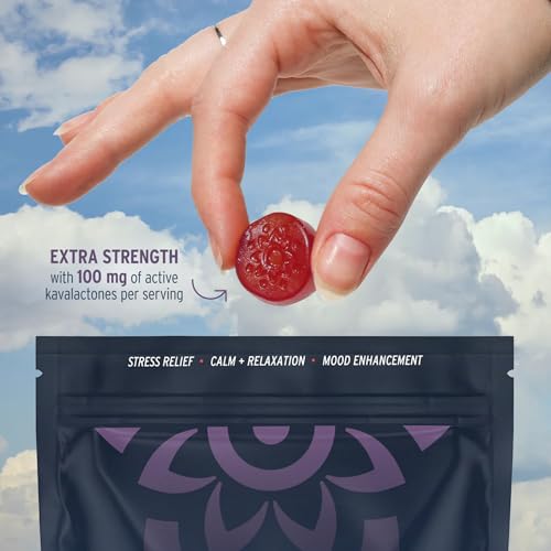 Kavalactones infused vitamin gummies