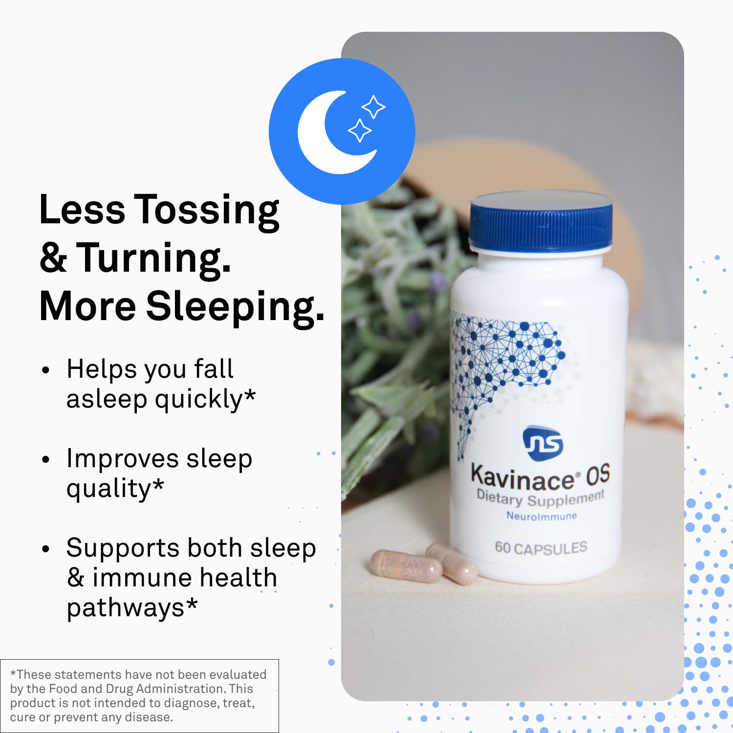 Kavinace OS melatonin capsules