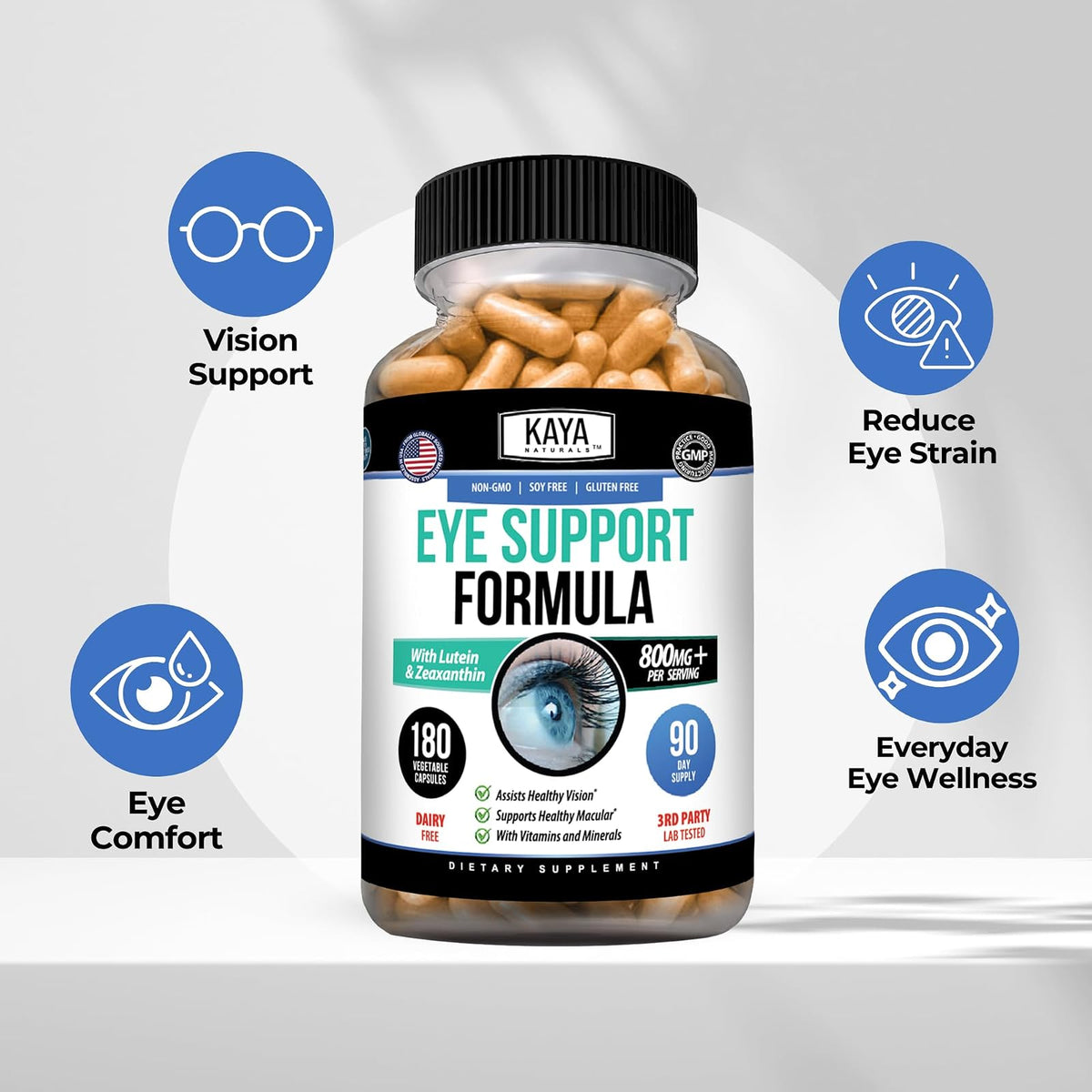 Kaya Naturals 180 capsules for eye care