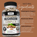 Kaya Naturals adaptogen mushroom benefits