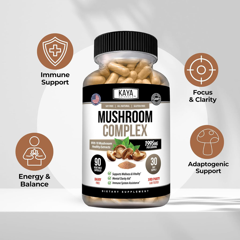 Kaya Naturals adaptogenic mushroom blend