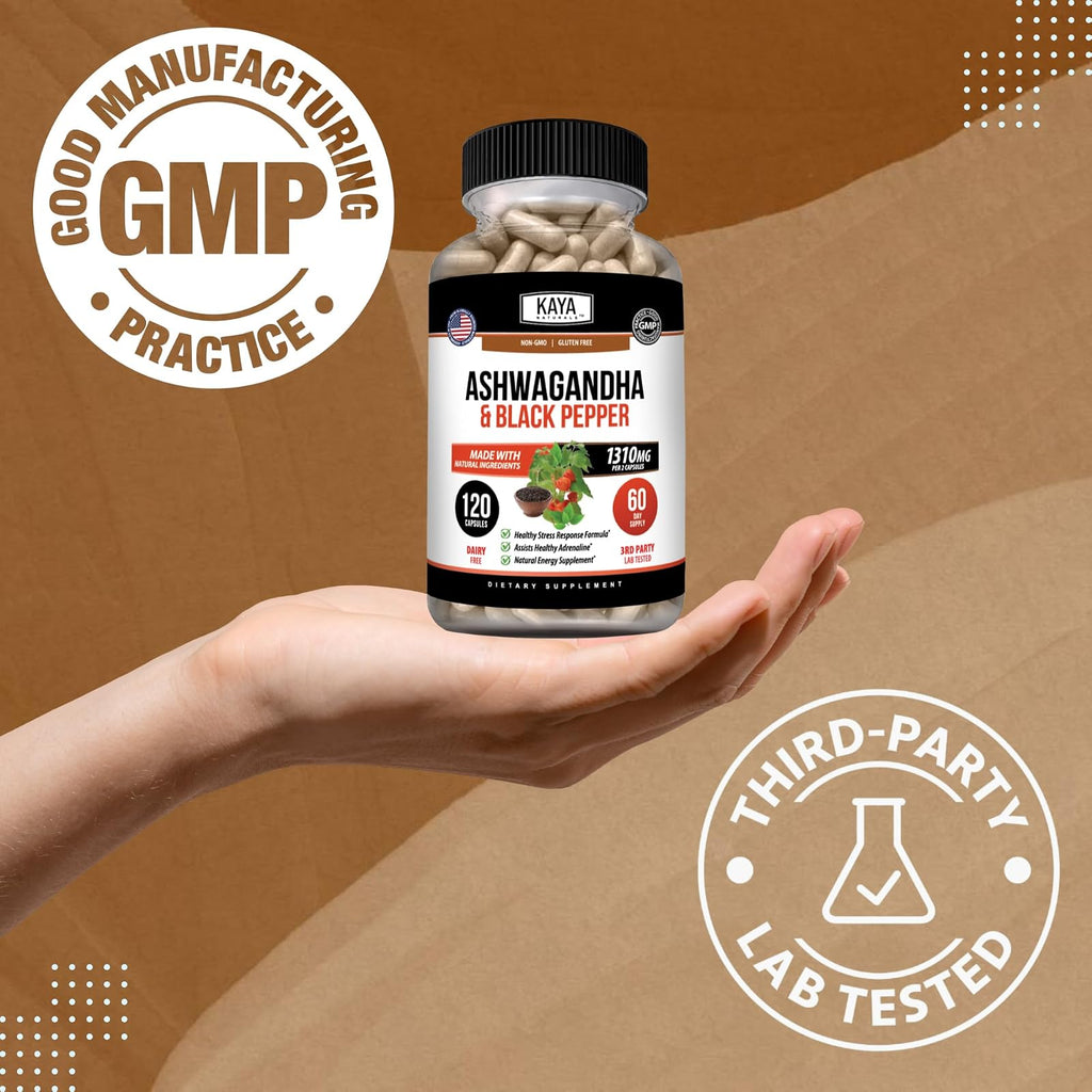 Kaya Naturals ashwagandha for better sleep