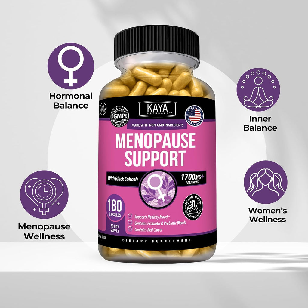 Kaya Naturals black cohosh benefits