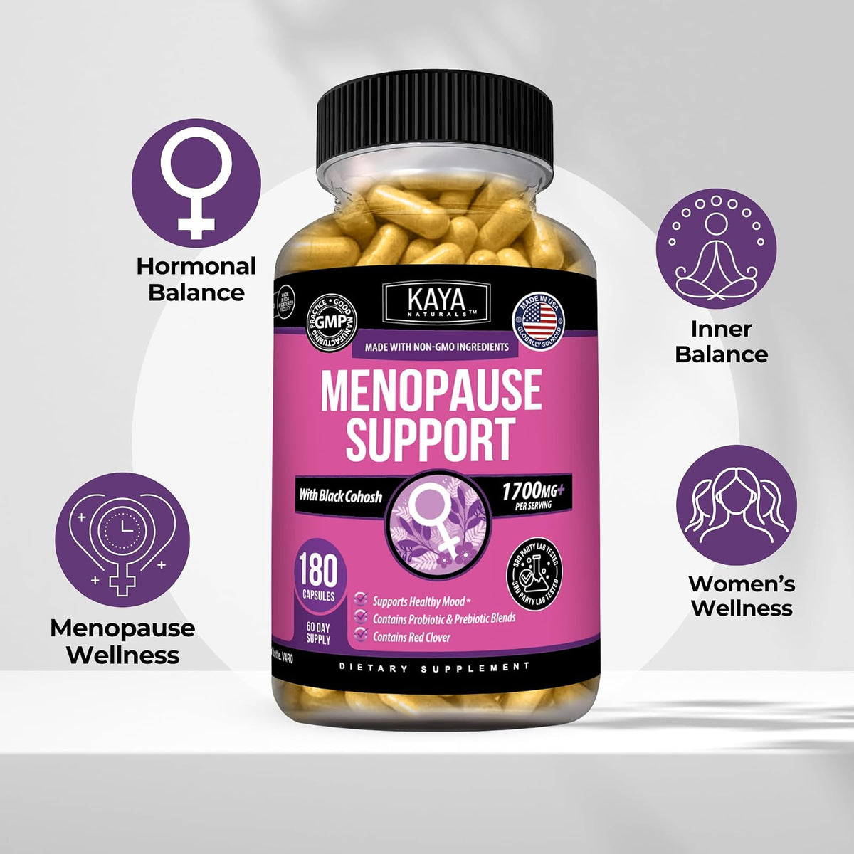 Kaya Naturals black cohosh benefits