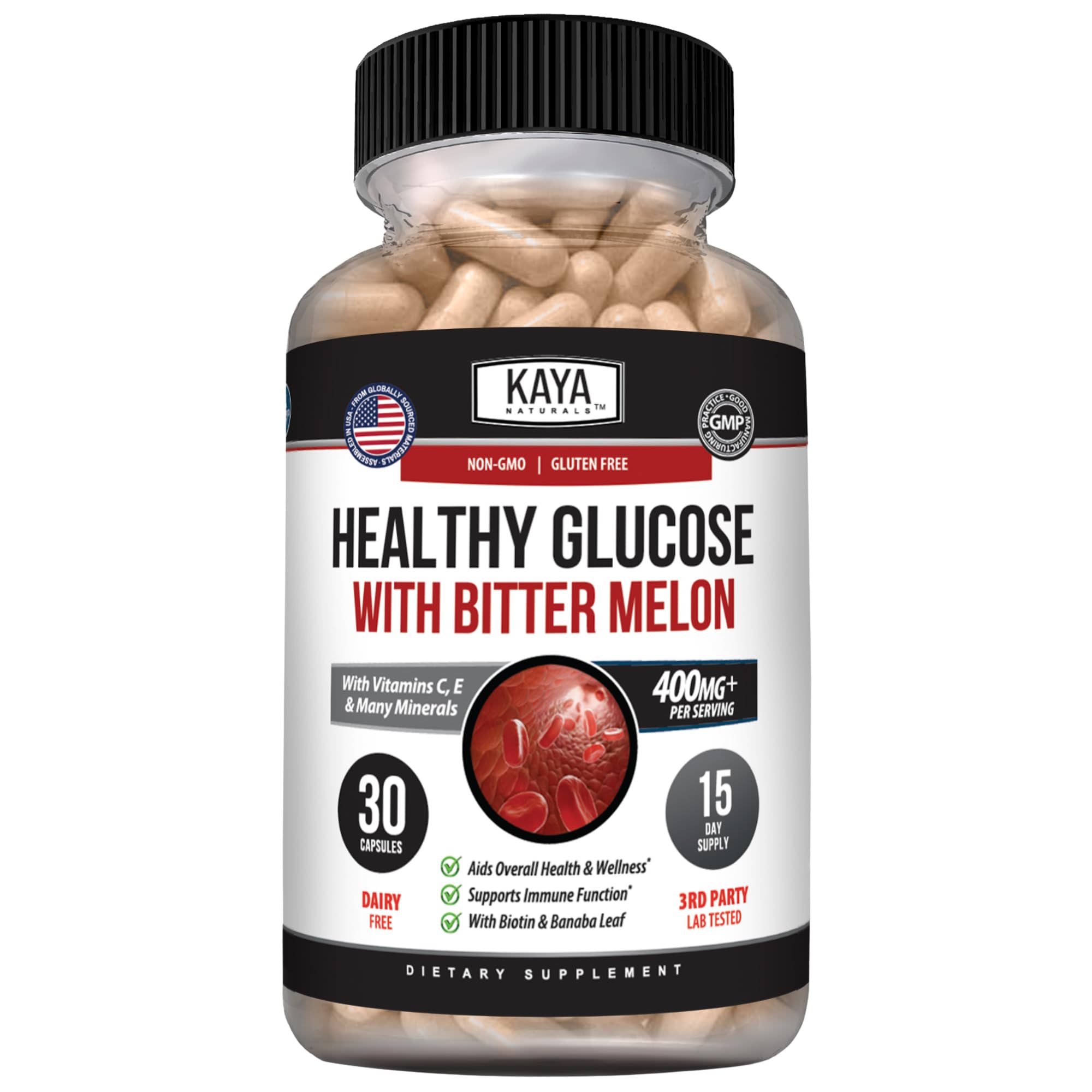 Kaya Naturals blended vitamin capsules