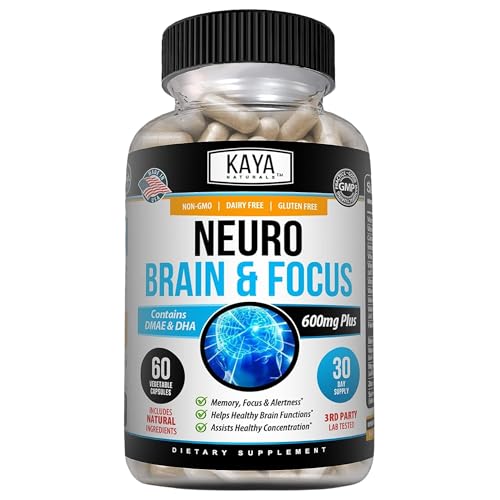 Kaya Naturals brain supplement capsules
