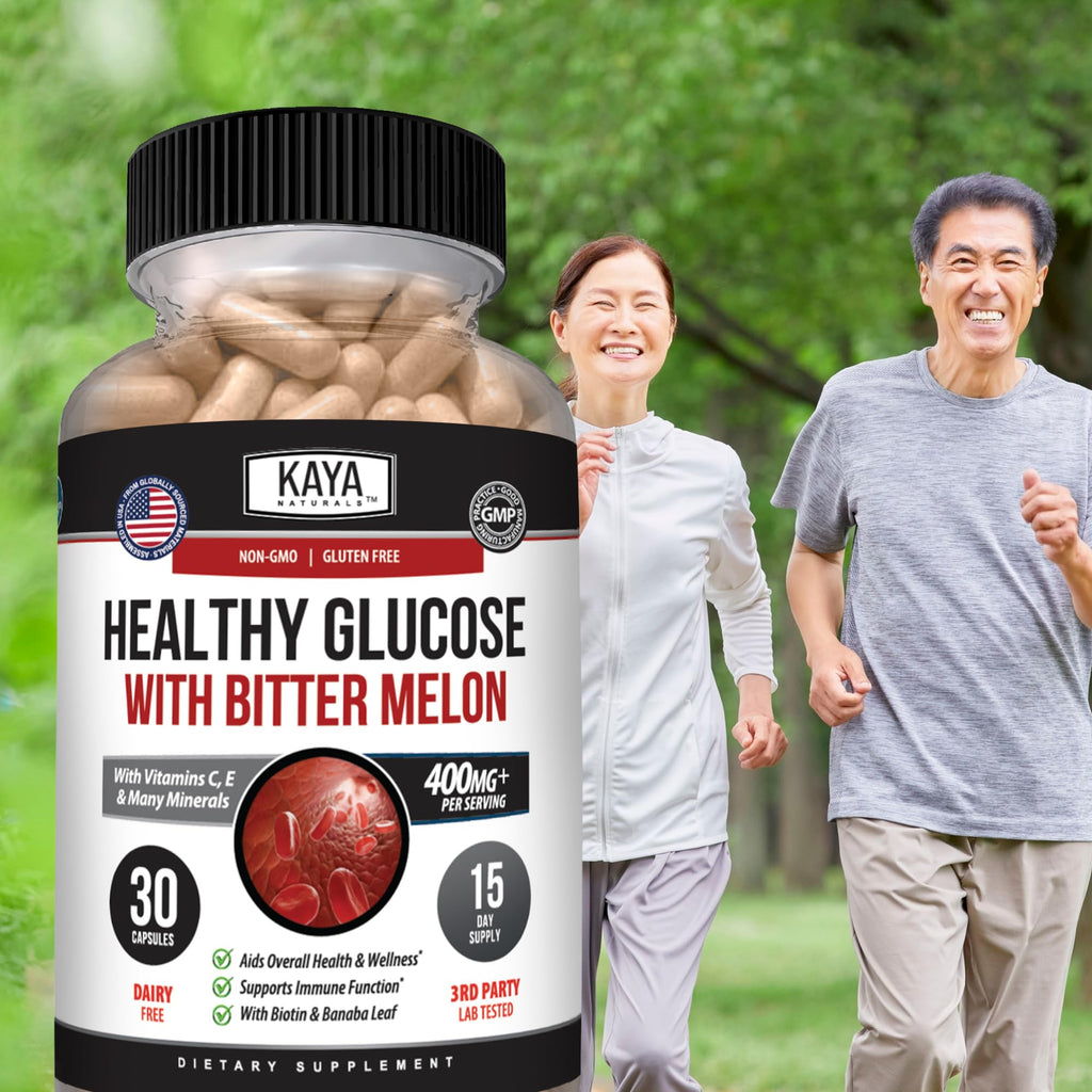 Kaya Naturals capsules for glucose support