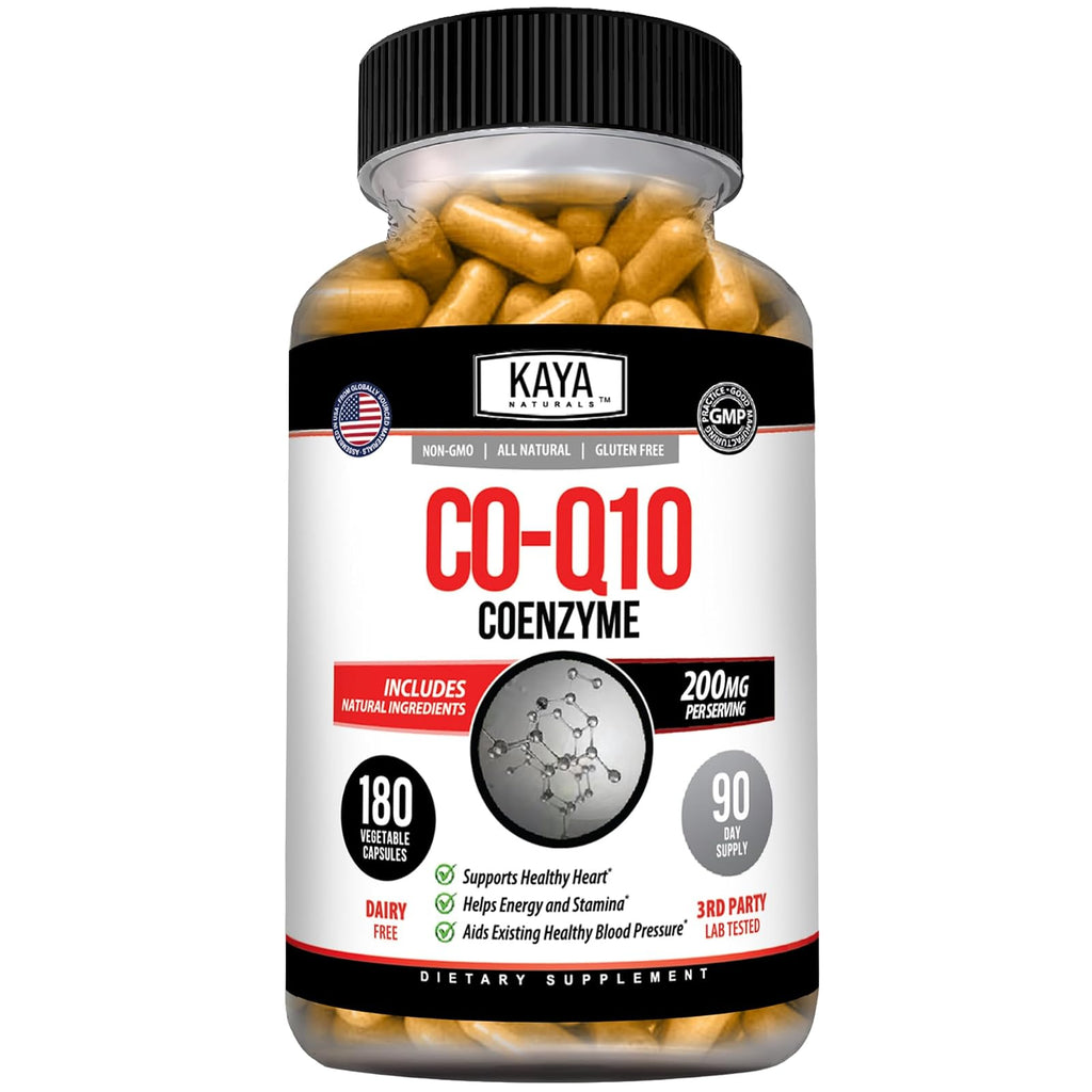 Kaya Naturals CoQ10 100 mg capsules