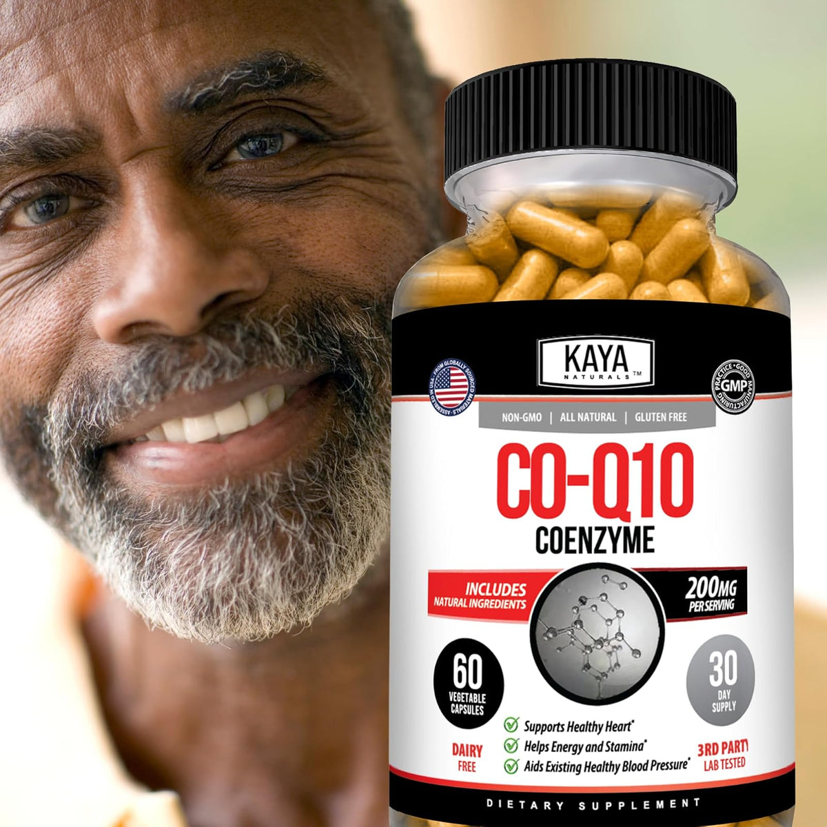 Kaya Naturals coq10 for vitality