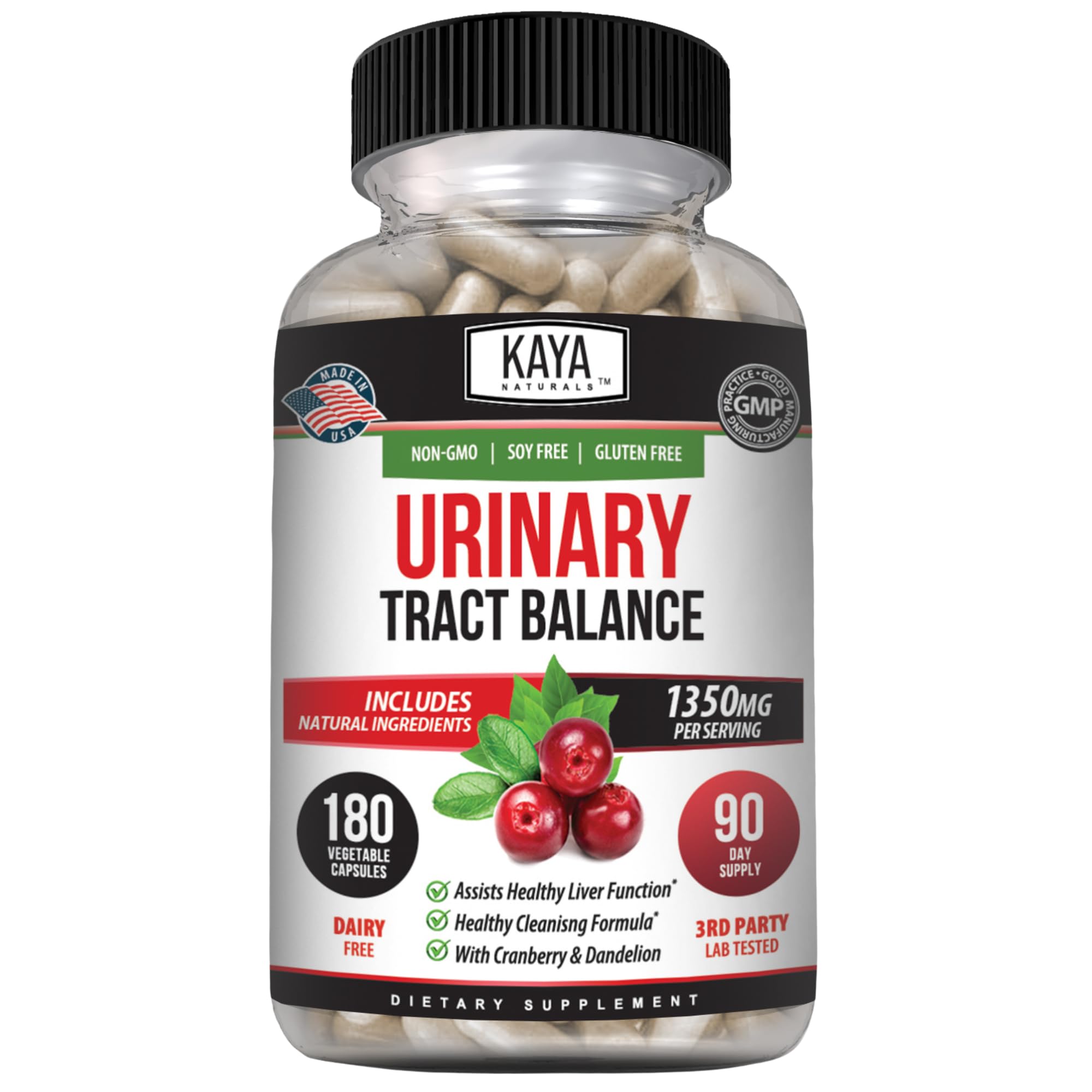Kaya Naturals D-Mannose capsules for bladder health