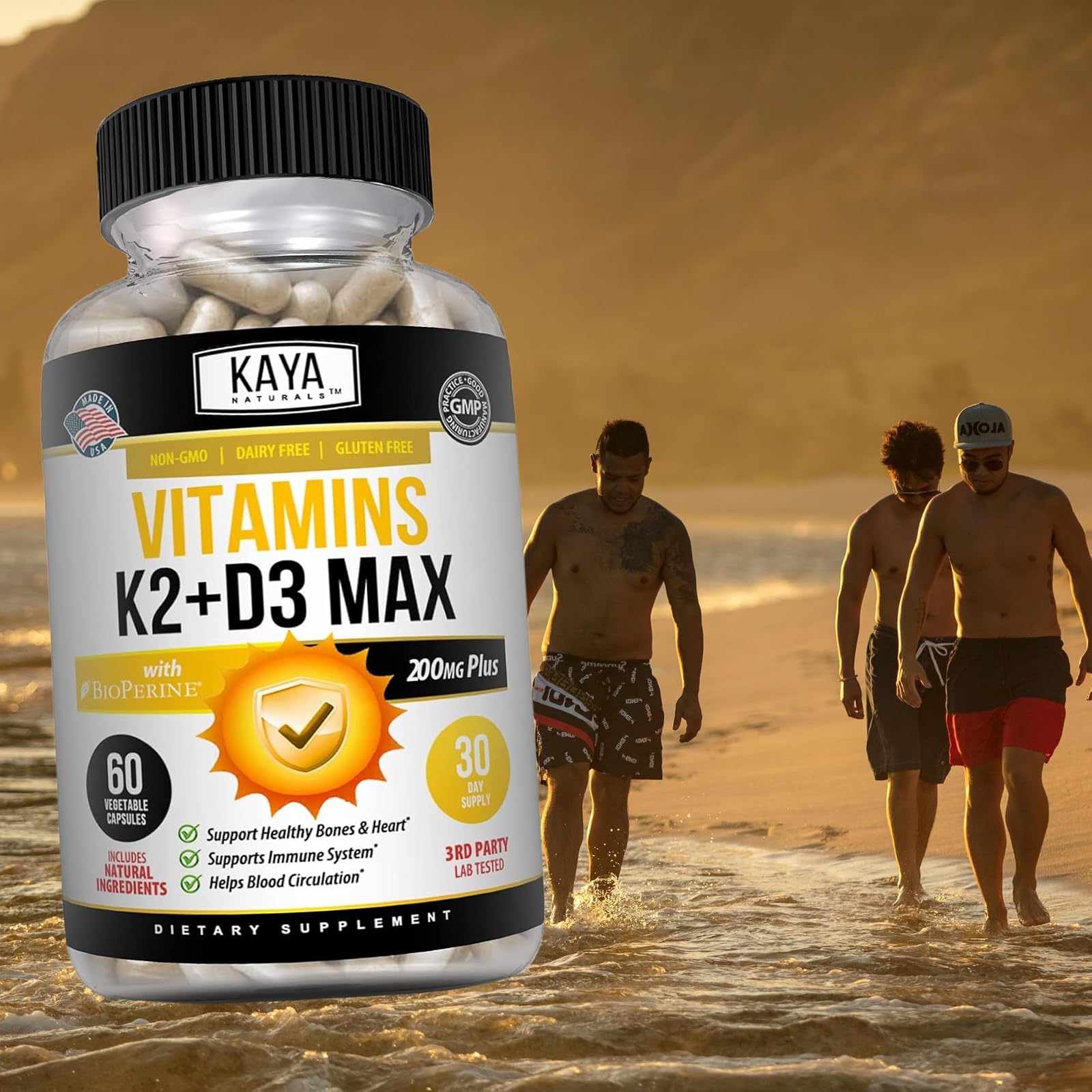 Kaya Naturals D3 for overall wellness