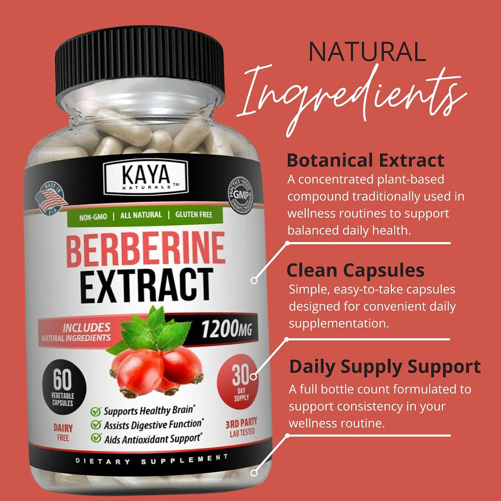 Kaya Naturals dihydroberberine benefits