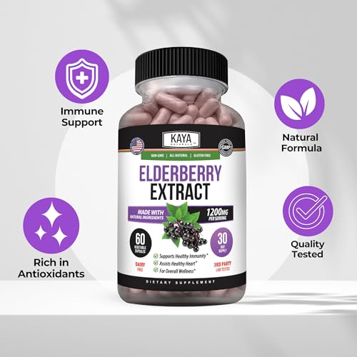 Kaya Naturals elderberry for immunity
