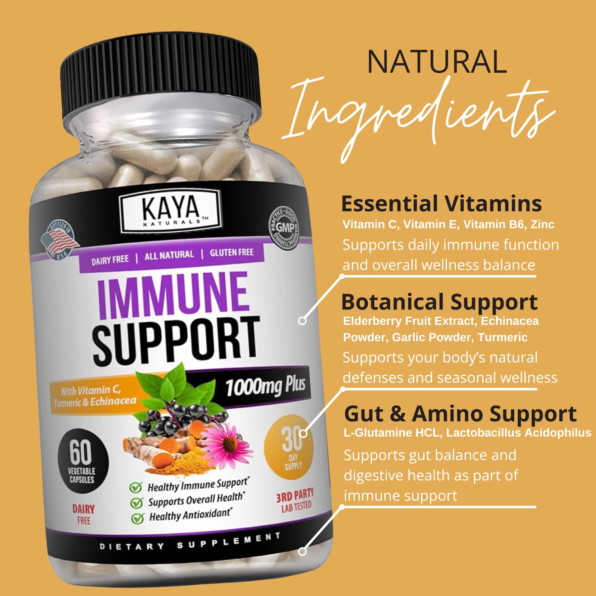 Kaya Naturals elderberry for seasonal support