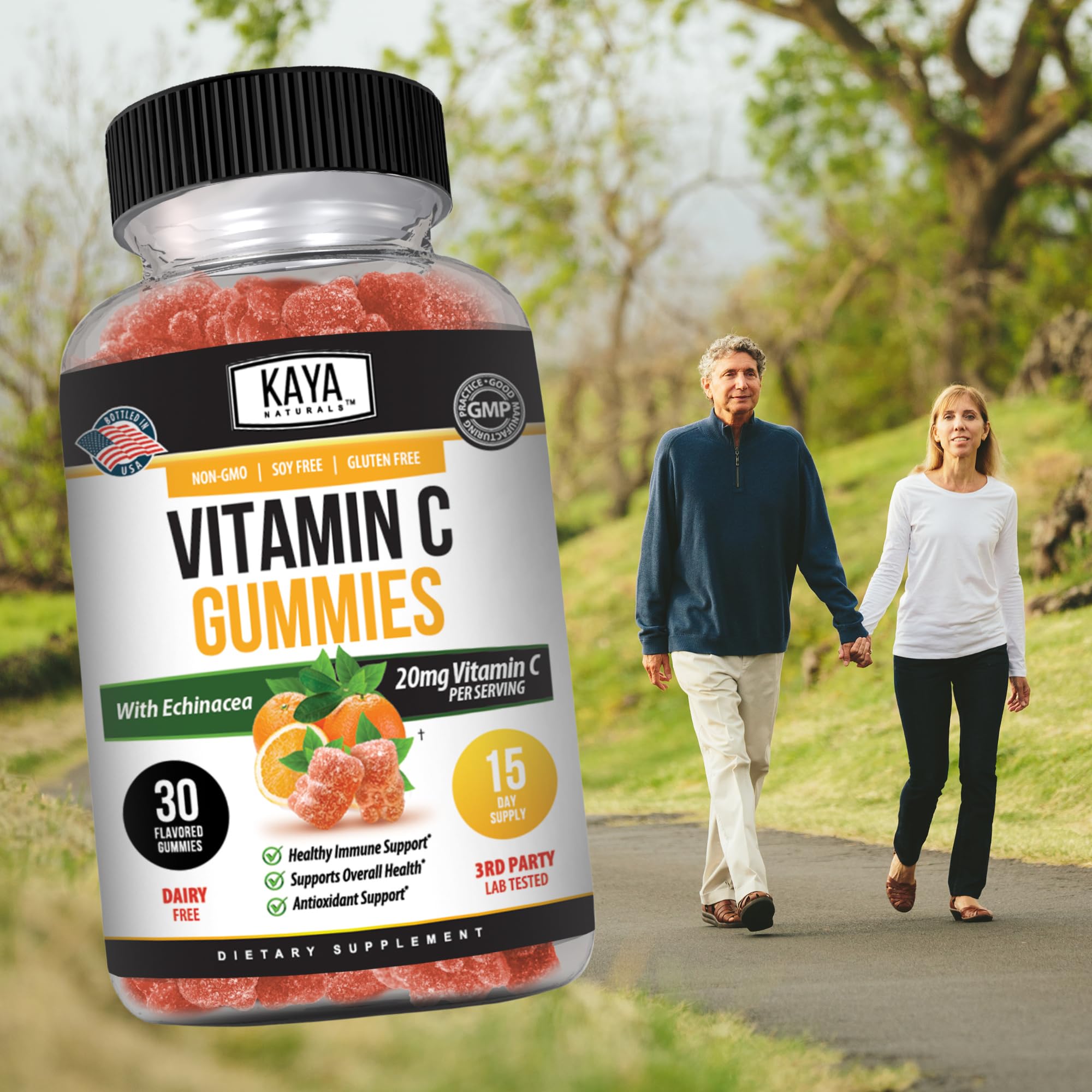 Kaya Naturals elderberry supplement features