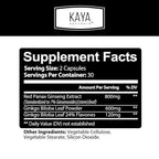 Kaya Naturals ginkgo biloba capsules