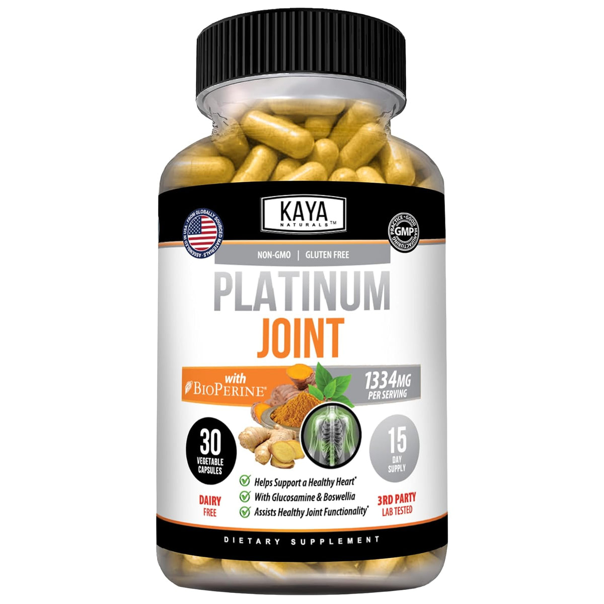 Kaya Naturals glucosamine mobility support
