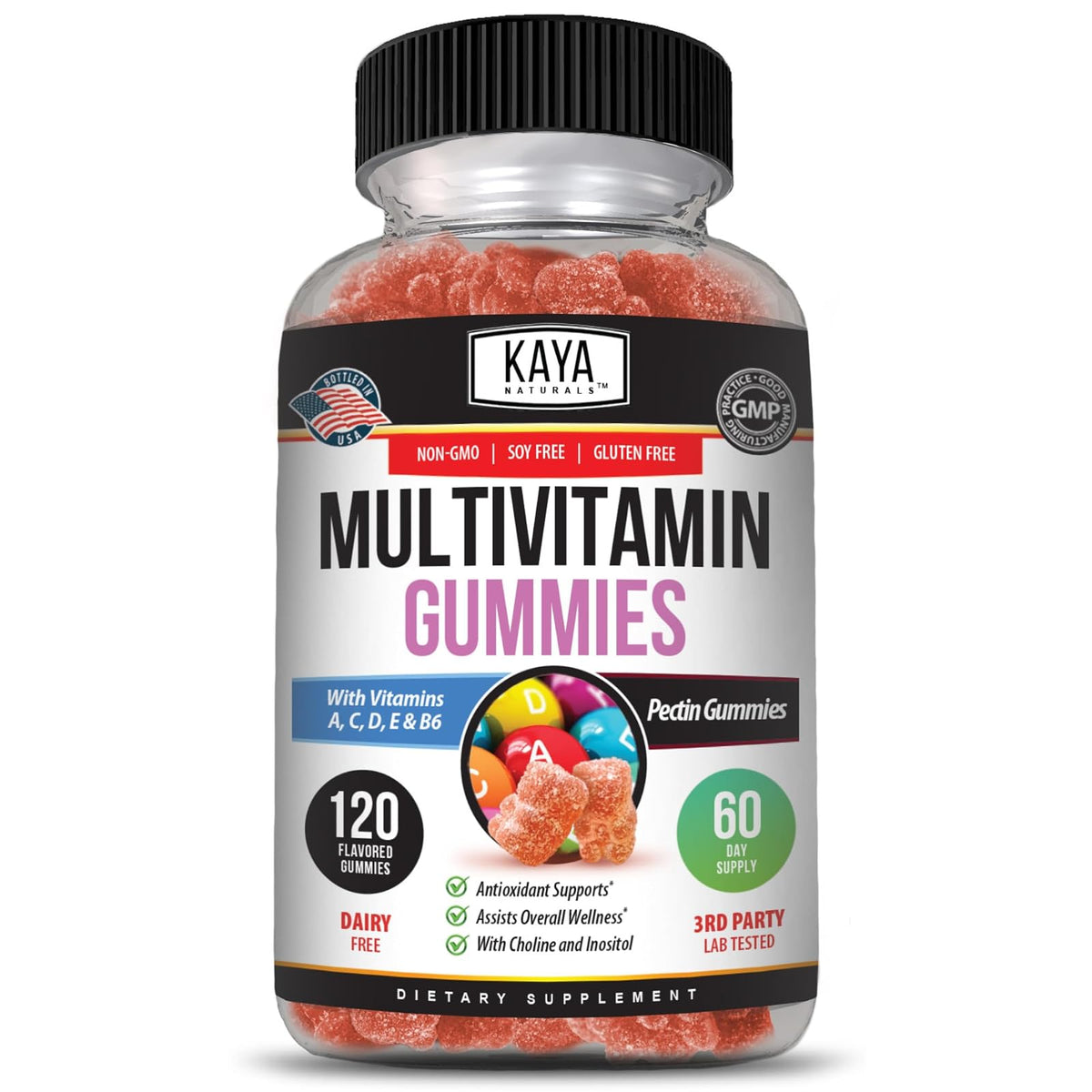 Kaya Naturals gummy multivitamin for adults