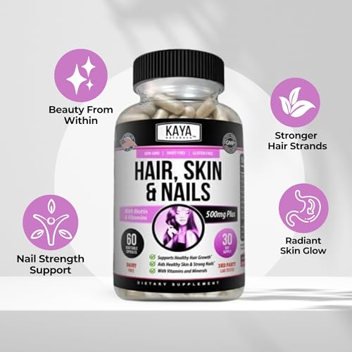Kaya Naturals hair health support capsules
