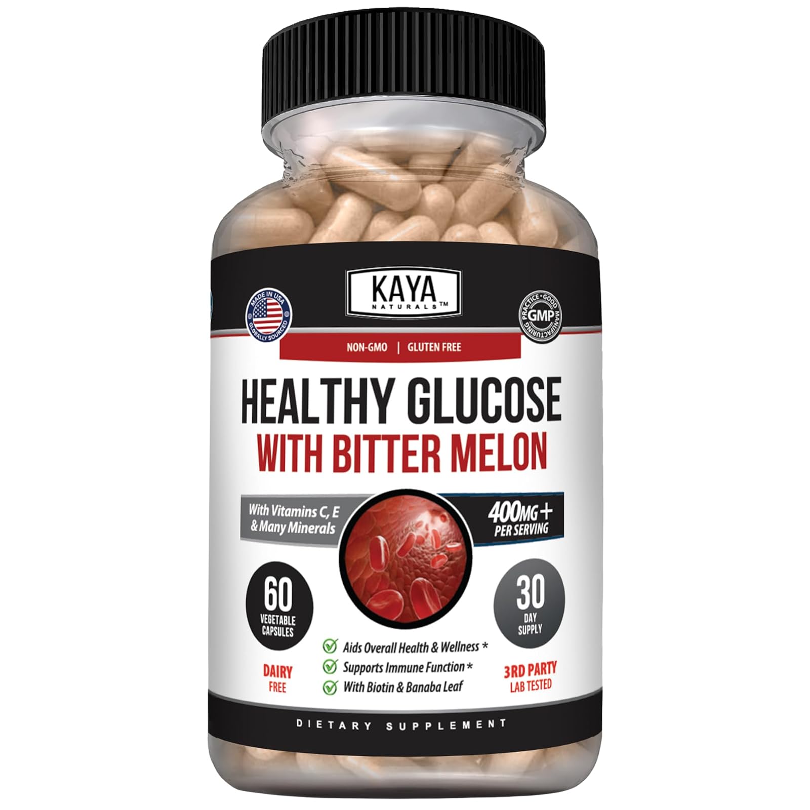 Kaya Naturals Healthy Gluco capsules