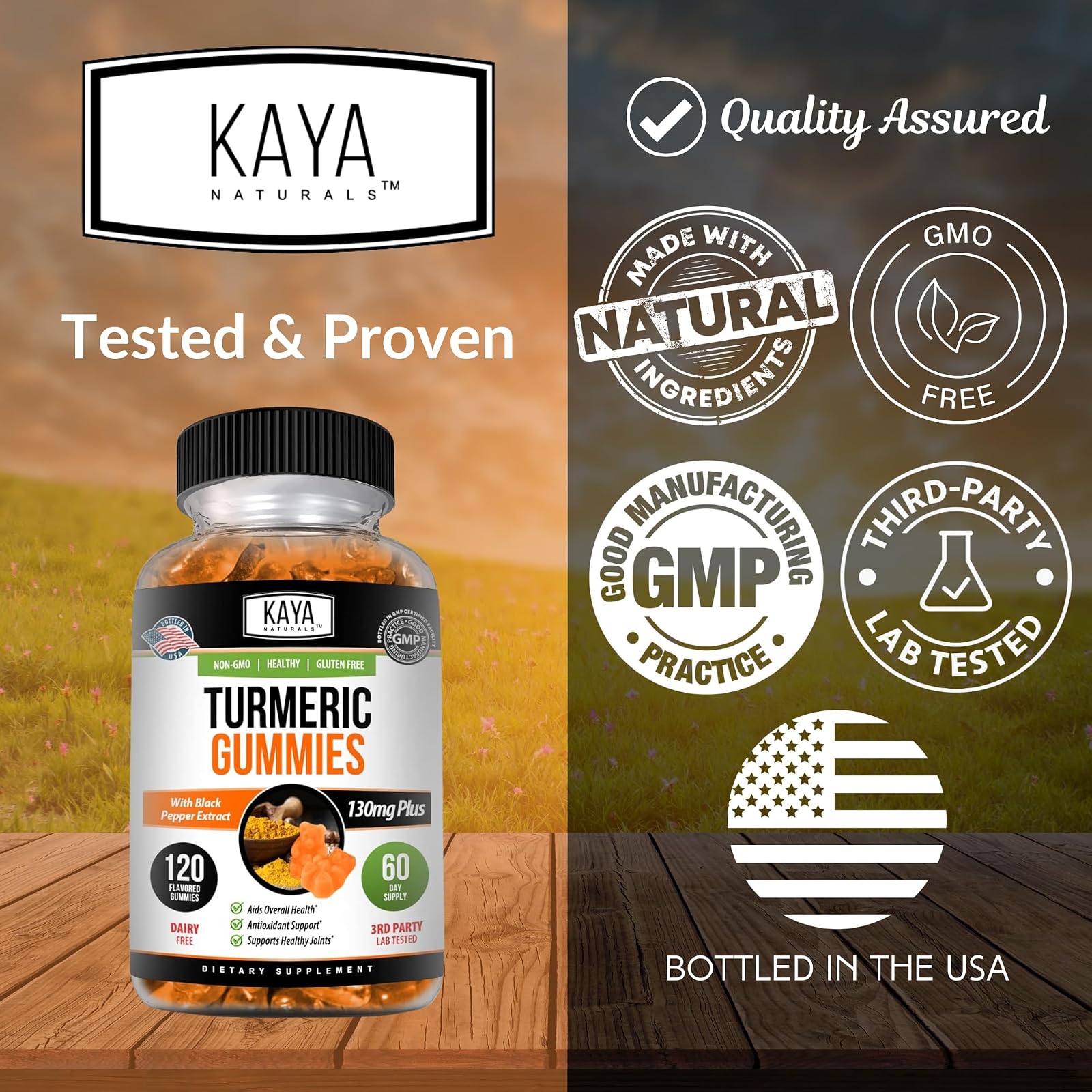 Kaya Naturals herbal gummies for daily health