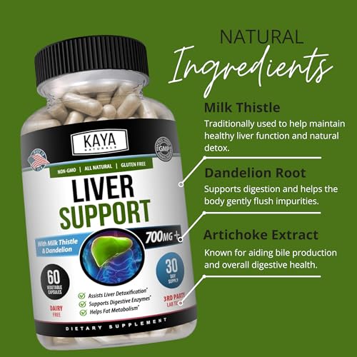 Kaya Naturals herbal liver supplement