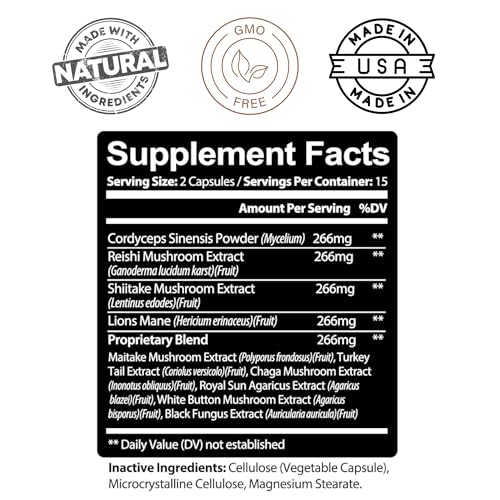 Kaya Naturals herbal mushroom blend