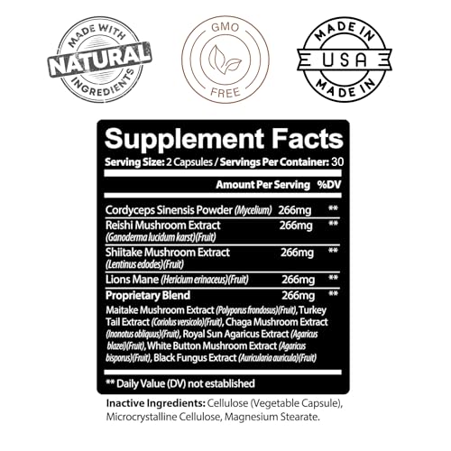 Kaya Naturals herbal mushroom blend