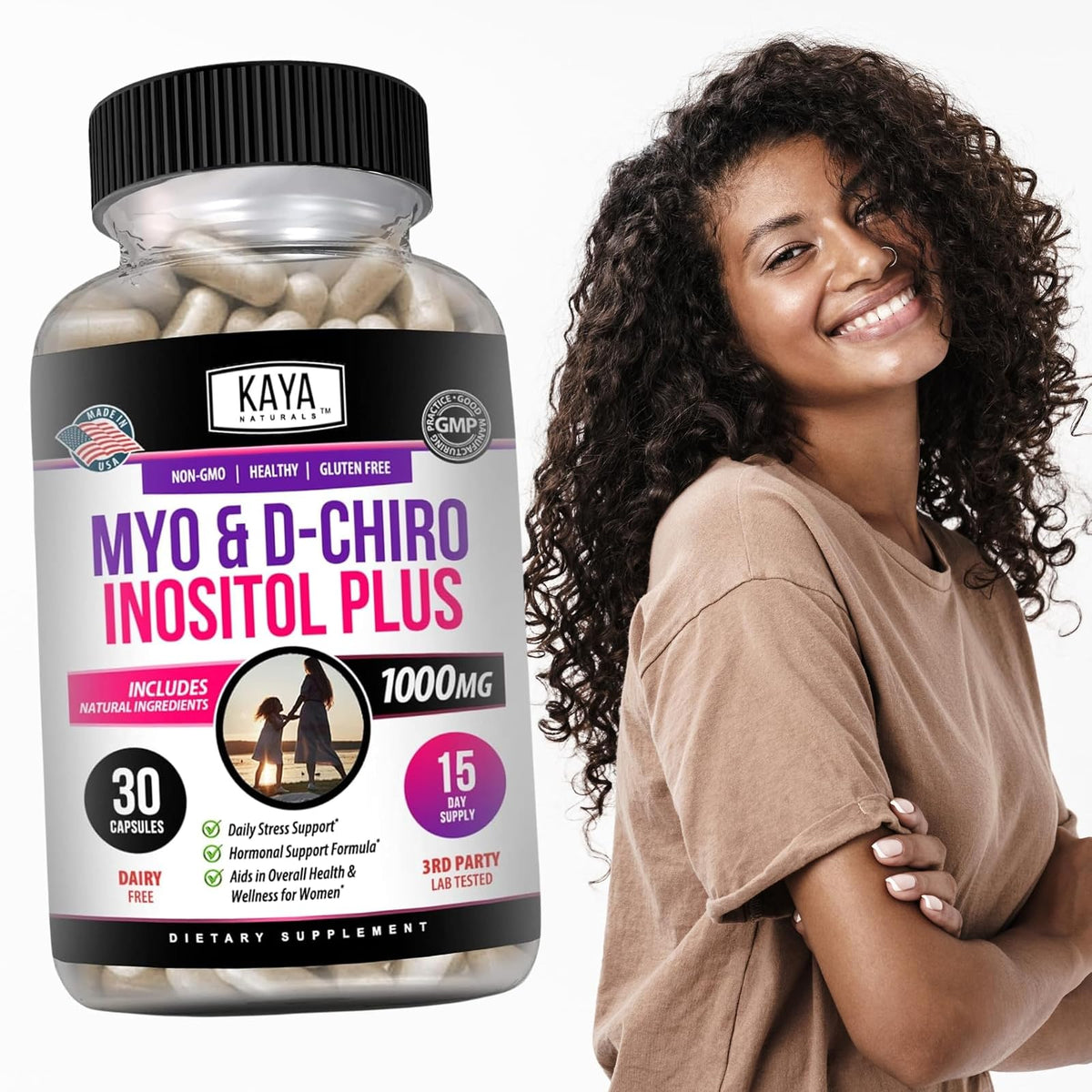Kaya Naturals Inositol for overall wellness