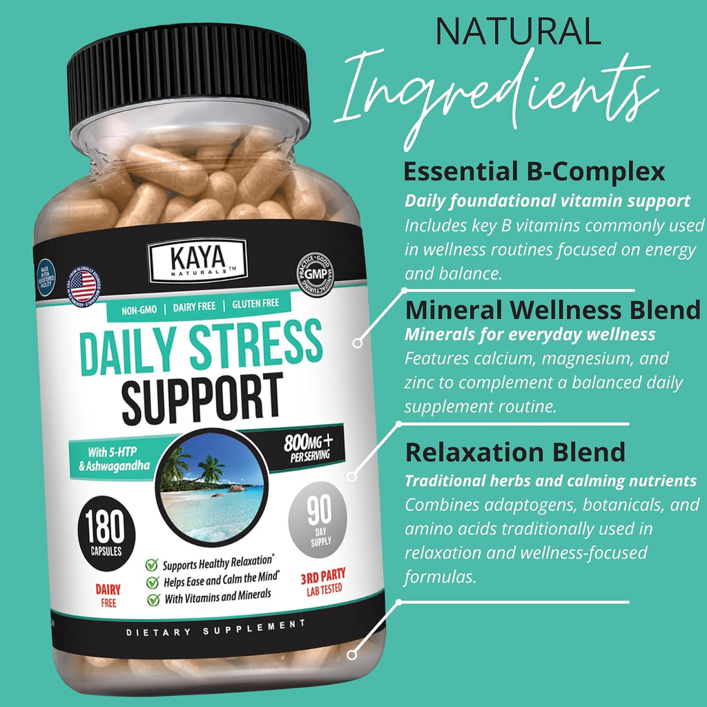Kaya Naturals kids multivitamin for calm