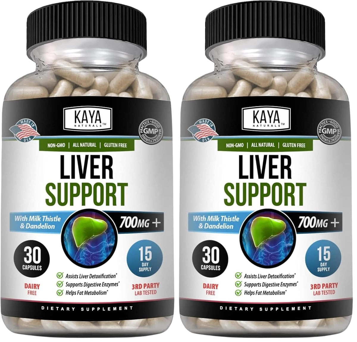 Kaya Naturals liver cleanse capsules
