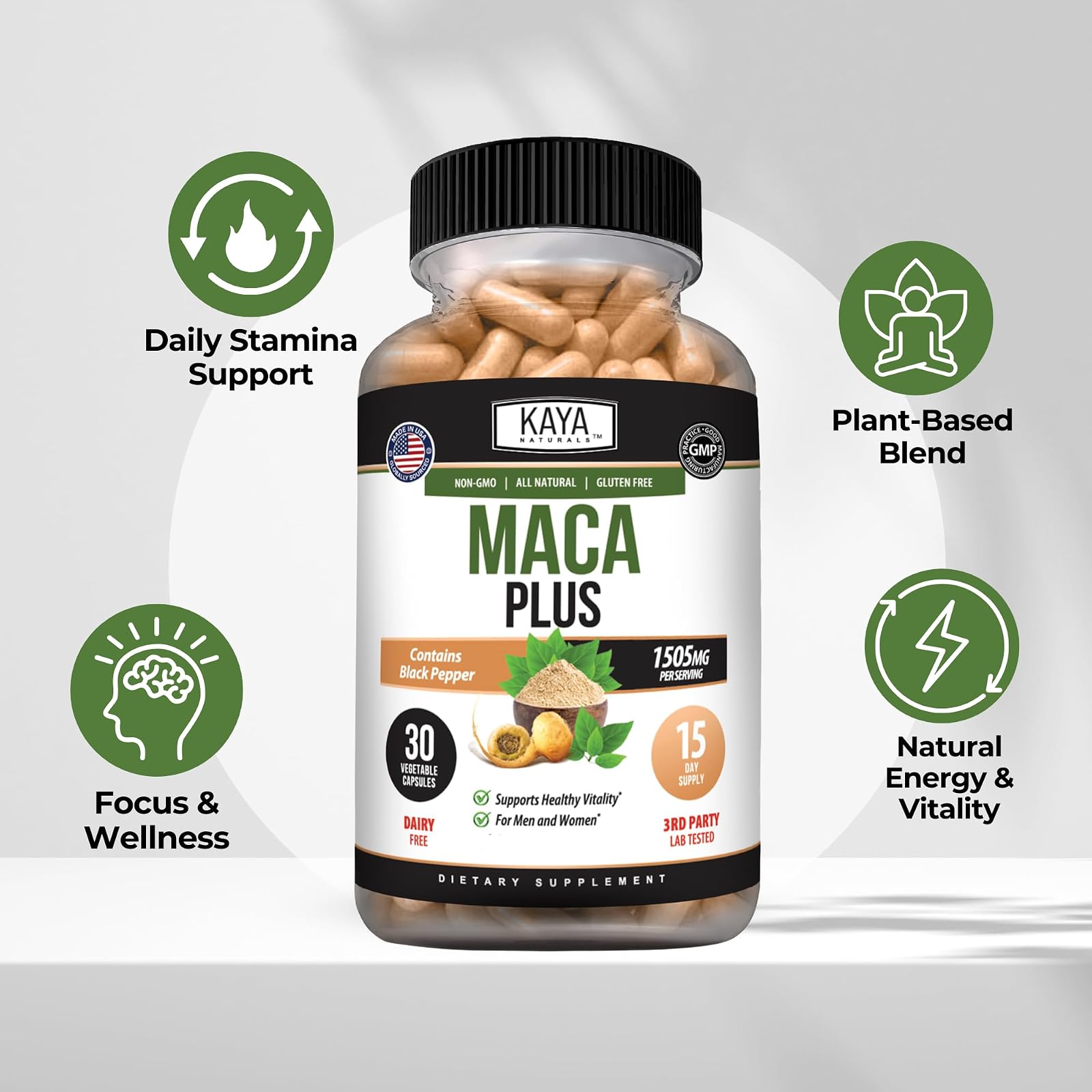 Kaya Naturals Maca for hormonal balance