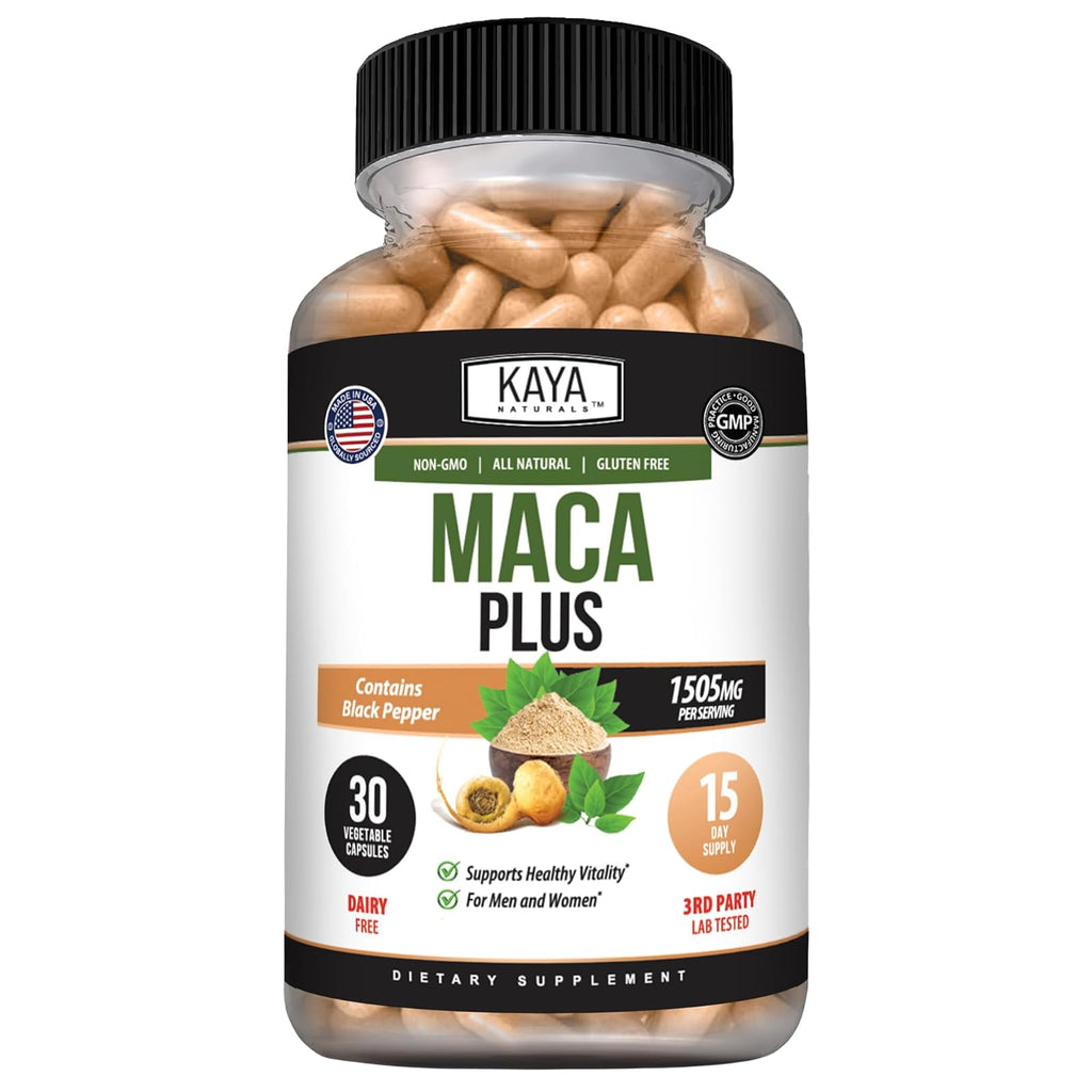 Kaya Naturals Maca Plus benefits