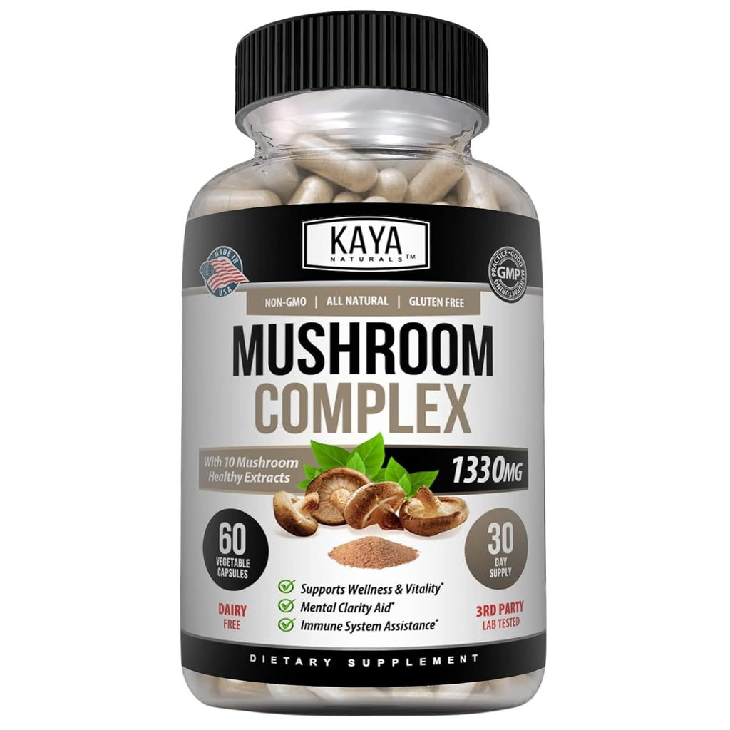 Kaya Naturals mushroom blends for immunity