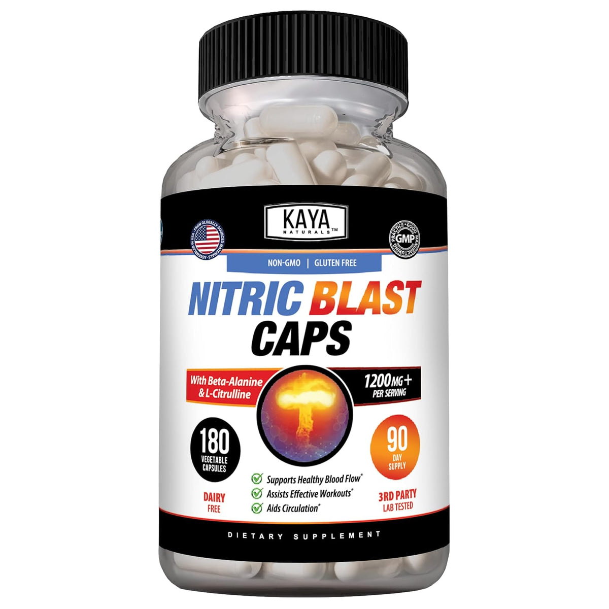 Kaya Naturals Nitric Blast capsules