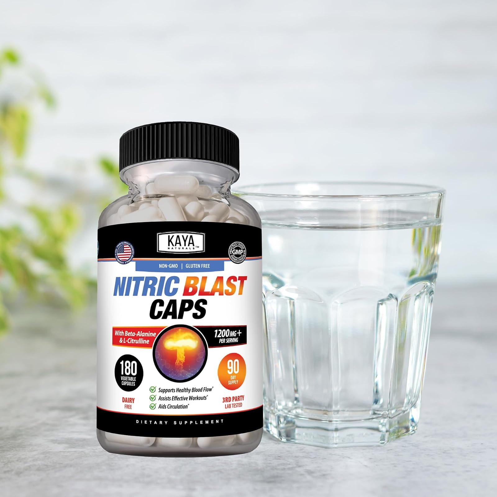 Kaya Naturals pre-workout energy formula