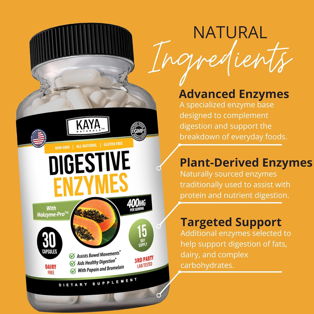 Kaya Naturals probiotic digestive aid