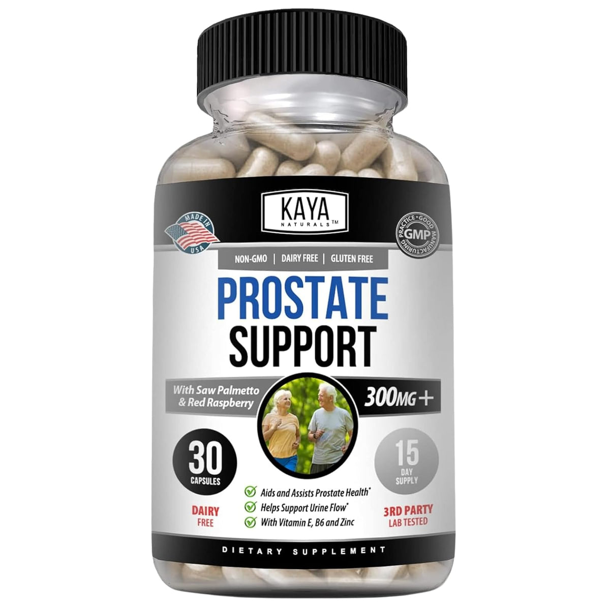 Kaya Naturals prostate support capsules