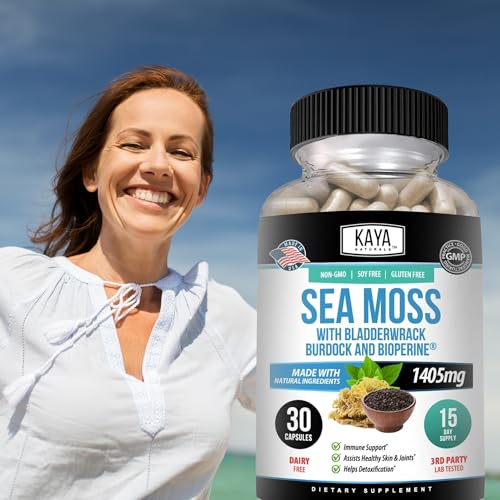 Kaya Naturals sea moss for balanced nutrition