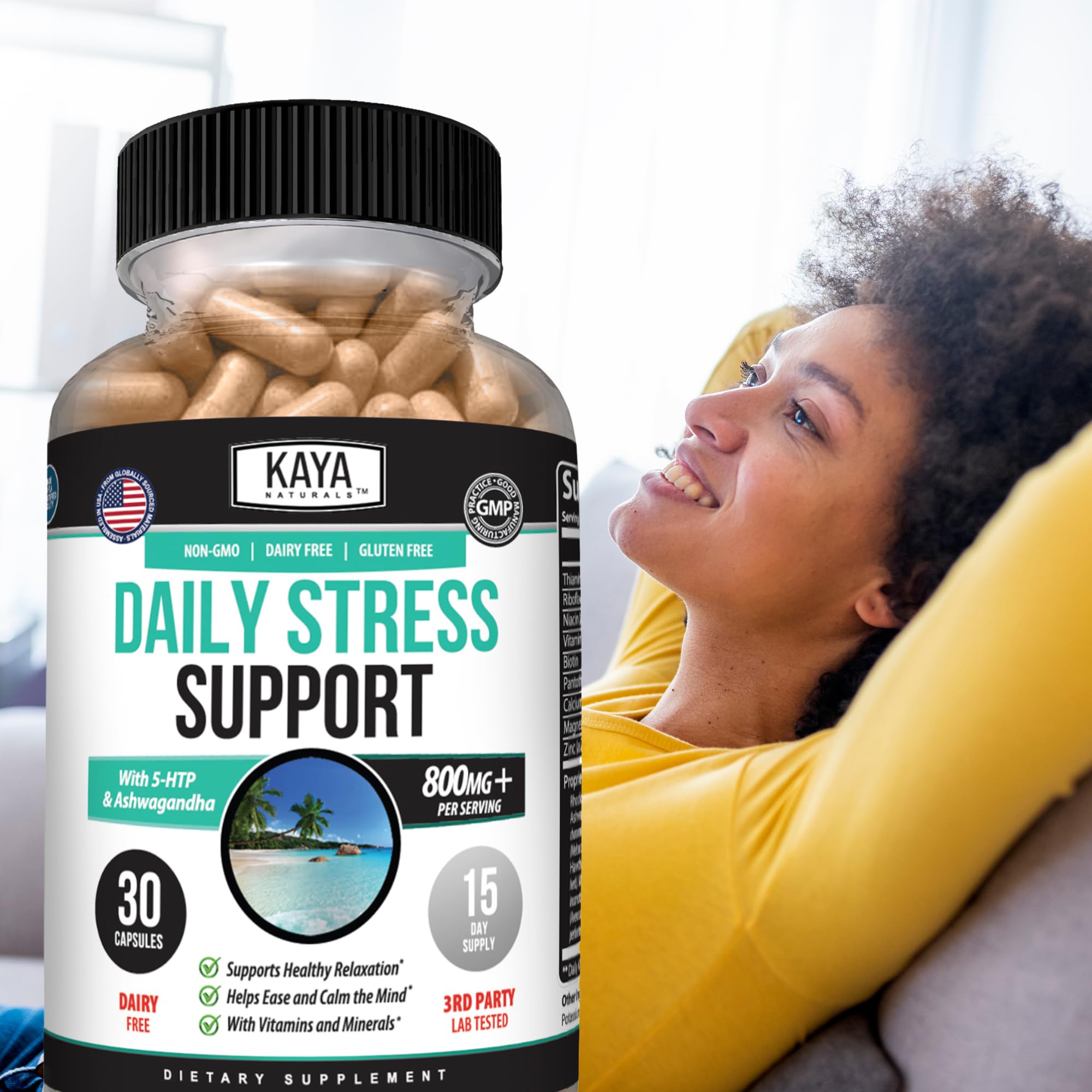 Kaya Naturals stress management blend