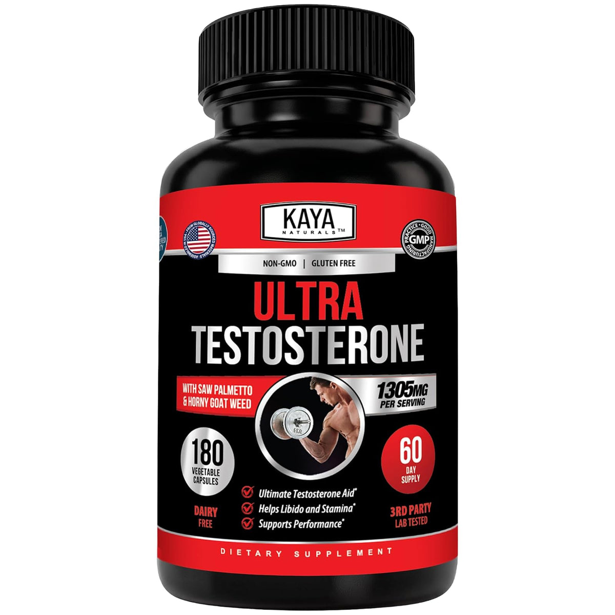 Kaya Naturals testosterone booster capsules