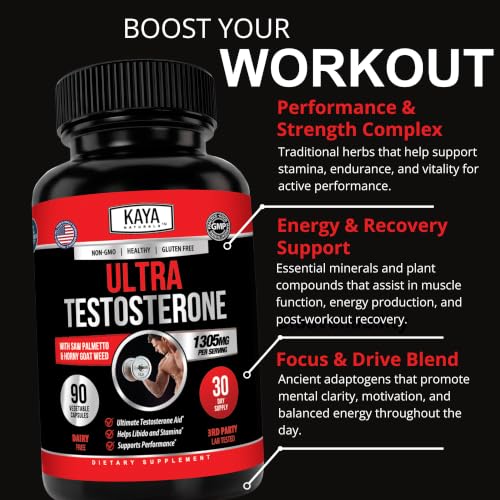 Kaya Naturals testosterone support formula