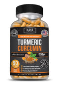 Kaya Naturals turmeric capsules for wellness